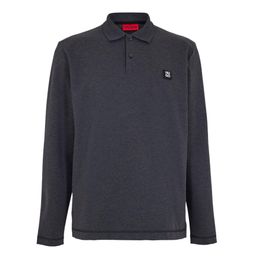 Hugo - "Dinote" Poloshirt f&uuml;r Herren, Mit Kragen (Mittelgrau)