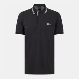 BOSS - "Paddy Pro" Poloshirt f&uuml;r Herren, Baumwolle Piqu&eacute; (Dunkelblau)