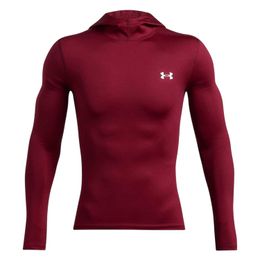 Under Armour - Kapuzenpullover f&uuml;r Herren, Lang&auml;rmlig (Rot)