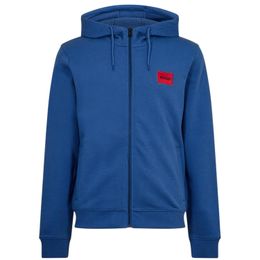 Hugo - "Daple" Hoodie mit durchgehendem Rei&szlig;verschluss f&uuml;r Herren (Mittelblau)