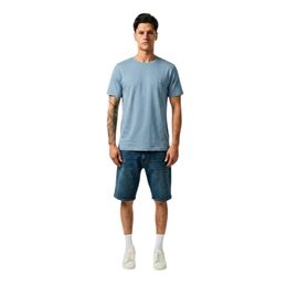 BOSS - T-Shirt f&uuml;r Herren, Premium-Baumwolle (Pastellblau)