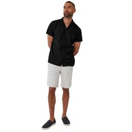 Threadbare. Threadbare - "Maples" Hemd f&uuml;r Herren, Regul&auml;r (Schwarz)