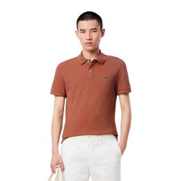 Lacoste - "L.12.12" Poloshirt f&uuml;r Herren, Piqu&eacute;, Schmal (Rot)