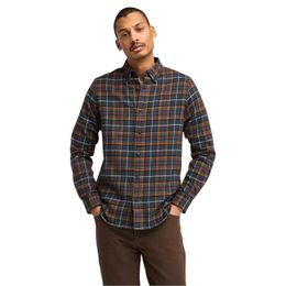 Timberland - Hemd f&uuml;r Herren, Flanell, Regul&auml;r (Dunkel Saphirblau)