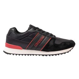 Kappa - Sneaker f&uuml;r Herren (Schwarz/Rot)