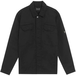 Lyle & Scott Lyle & Scott - "Between-Season" Jacke f&uuml;r Herren, Regul&auml;r (Samtschwarz)