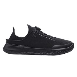 Under Armour - "Performance" Schuhe f&uuml;r Herren, Leder, BOA Verschluss (Schwarz)