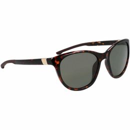 Nike - "City Hero" Katzenauge-Sonnenbrille f&uuml;r Damen (Schildpatt/Gr&uuml;n)