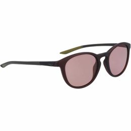 Nike - "Evolution" Runder Rahmen-Sonnenbrille f&uuml;r Herren/Damen Unisex (Hellbraun)