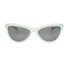 Off-White Off White - "Atlanta" Katzenauge-Sonnenbrille (Petrol/Dunkelgrau)