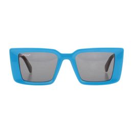 Off-White Off White - "Savannah" Quadratisch-Sonnenbrille f&uuml;r Damen (Blau)