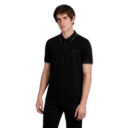 BOSS - "Phillipson" Poloshirt f&uuml;r Herren, Mit Kragen (Blau)