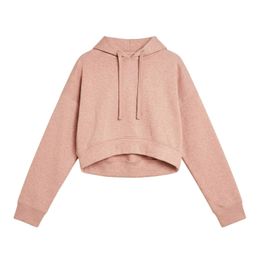 Missy Empire - Kurz-Hoodie f&uuml;r Damen (Rosa)