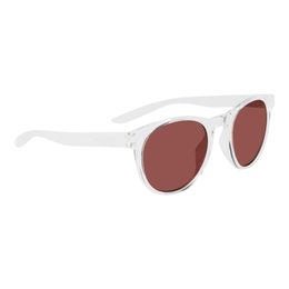 Nike - "Horizon Ascent" Rund-Sonnenbrille (Transparent/Pink)