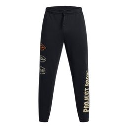 Under Armour - "Project Rock" Jogginghosen f&uuml;r Herren (Schwarz)