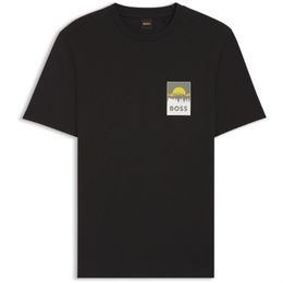 BOSS - T-Shirt f&uuml;r Herren, Jersey (Schwarz)