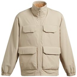 Under Armour - Softshelljacke f&uuml;r Herren, Brusttasche, leger (Braun)