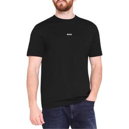 BOSS - "Tchup" T-Shirt f&uuml;r Herren, &Uuml;bergro&szlig; (Schwarz)