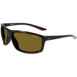 Nike - "Adrenaline" Rechteck-Sonnenbrille f&uuml;r Herren/Damen Unisex (Braun/Terrain gr&uuml;n)