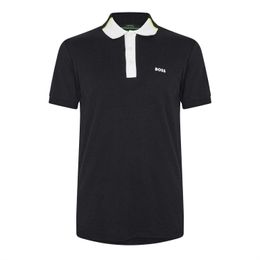 BOSS - "Paddy 3" Poloshirt f&uuml;r Herren (Schwarz)