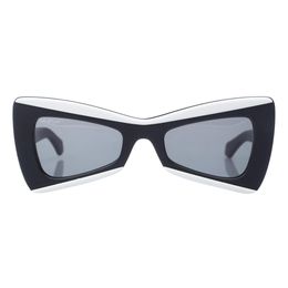 Off-White Off White - "Nashville Sung" Sonnenbrille f&uuml;r Damen (Schwarz)