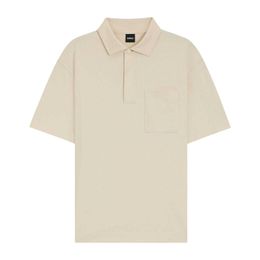 BOSS - "Payto 18" Poloshirt f&uuml;r Herren, leger (Wei&szlig;)