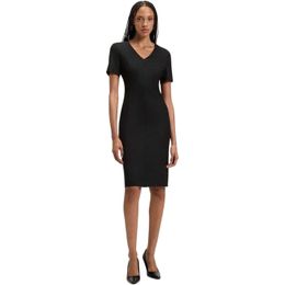 BOSS - "Damaisa" Kleid f&uuml;r Damen, V-Ausschnitt, kurz&auml;rmlig (Schwarz)