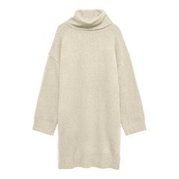 V&eacute;ro Moda Vero Moda - Strickkleid f&uuml;r Damen, Rollkragen, Jerseyware (Nat&uuml;rlich)