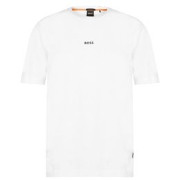 BOSS - "Tchup" T-Shirt f&uuml;r Herren, &Uuml;bergro&szlig; (Wei&szlig;)