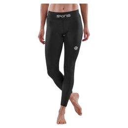 SKINS - Lauftights f&uuml;r Damen (Schwarz)