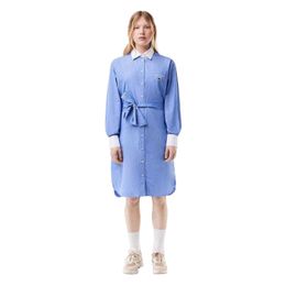 Lacoste - "Rene" Hemdblusenkleid f&uuml;r Damen (Persisch Blau)