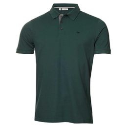 Calvin Klein - Poloshirt f&uuml;r Herren, Mit Kragen, kurz&auml;rmlig (Tannengr&uuml;n)