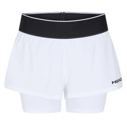 Head - "Dynamic" Shorts f&uuml;r Damen , Tennis (Wei&szlig;)
