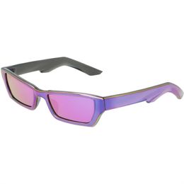 Nike - "Lucent Boost" Rechteck-Sonnenbrille f&uuml;r Herren (Magenta)