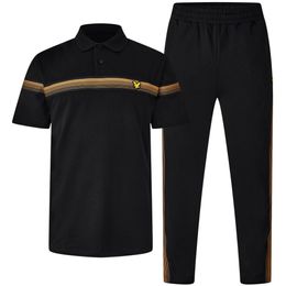 Lyle & Scott Lyle & Scott - Trainingsanzug-Set f&uuml;r Herren (2er-Pack) (Samtschwarz)