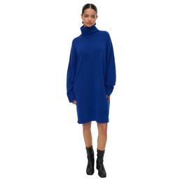 V&eacute;ro Moda Vero Moda - Strickkleid f&uuml;r Damen, Rollkragen, Jerseyware (Blau)