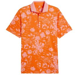 Puma - "Mattr" Poloshirt f&uuml;r Herren, Hochleistungsmaterial (Orange)