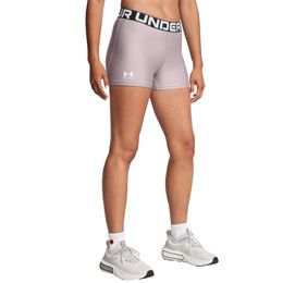 Under Armour - "HeatGear" Kompressions-Shorts f&uuml;r Damen (Grau)