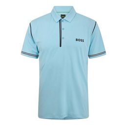 BOSS - "Paddytech Goc" Poloshirt f&uuml;r Herren, Mit Kragen (Pastellblau)