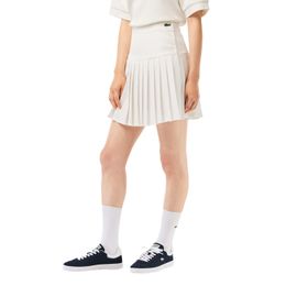 Lacoste - Rock f&uuml;r Damen, Jerseyware, Tennis (Wei&szlig;)