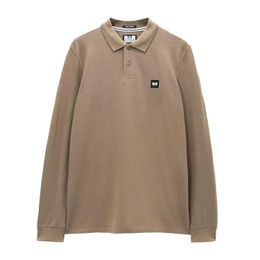 Weekend Offender - Poloshirt f&uuml;r Herren, Lang&auml;rmlig (Sand)