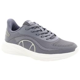 Ellesse - "Como" Sneaker f&uuml;r Herren, Leder, Flach (Grau)