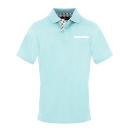 Aquascutum - Poloshirt f&uuml;r Herren (Himmelblau)