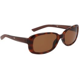 Nike - "Breeze" Oval-Sonnenbrille f&uuml;r Herren/Damen Unisex, Kunststoff (Braun)