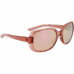 Nike - "Audacious" Oval-Sonnenbrille f&uuml;r Herren/Damen Unisex (Rosa/Ros&eacute;gold)