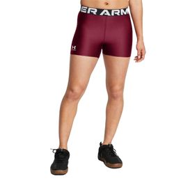 Under Armour - "HeatGear" Kompressions-Shorts f&uuml;r Damen (Rot)
