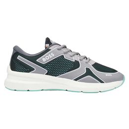 BOSS - "Owen" Sneaker f&uuml;r Herren, Netzmaterial (Grau)