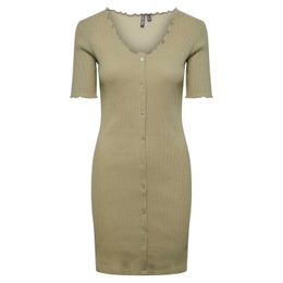 Pieces - "Nukisa" Bodycon Kleid f&uuml;r Damen, V-Ausschnitt (Tee)