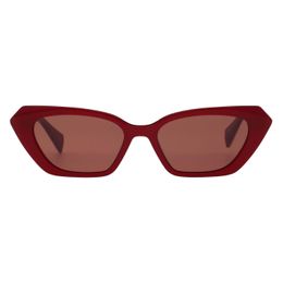 AllSaints - Katzenauge-Sonnenbrille f&uuml;r Damen (Rot)