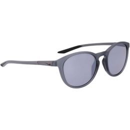 Nike - "Evolution" Runder Rahmen-Sonnenbrille f&uuml;r Herren (Dunkelgrau/Silbergrau)
